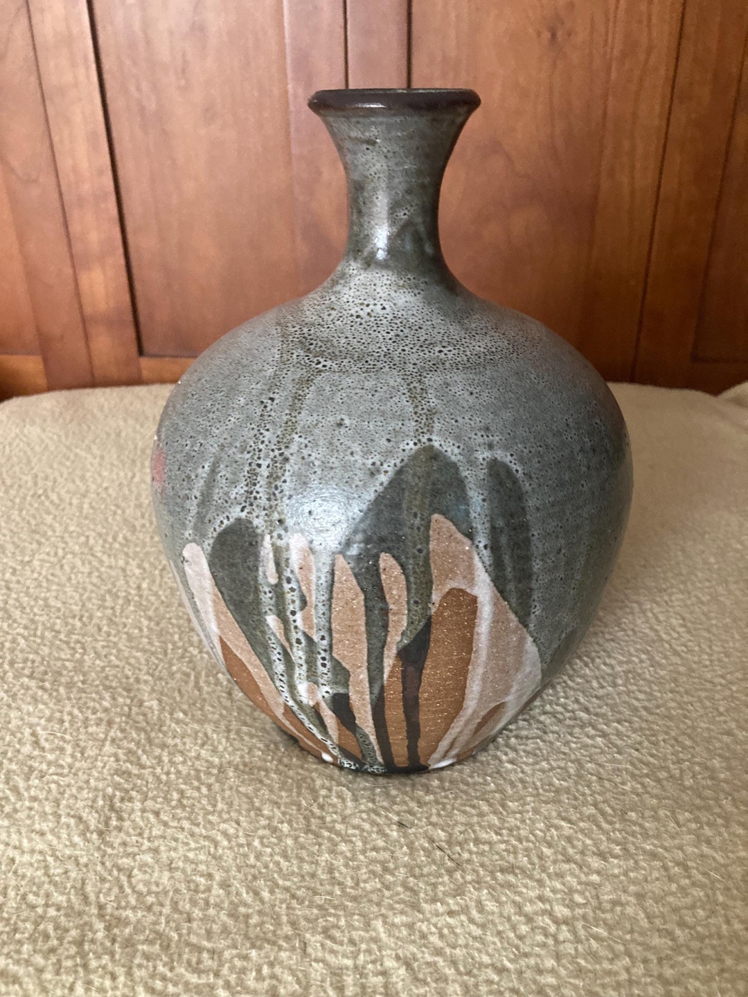 Vintage Peg Tootelian Pottery Mid Century Studio Weed Pot Vase Edna ...