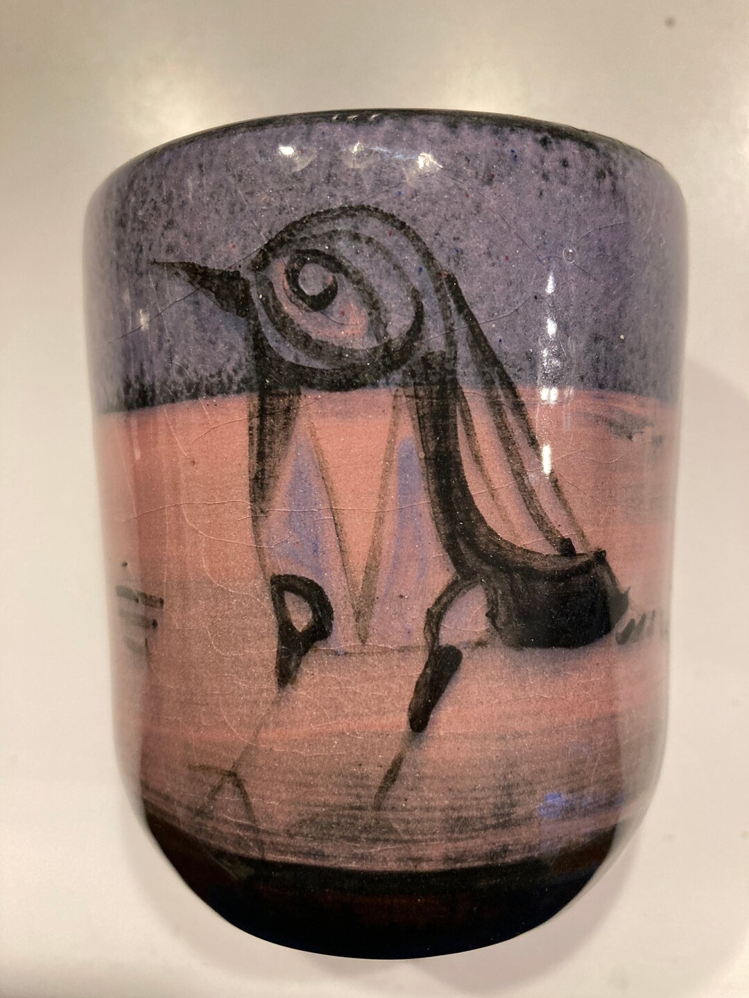 Vintage Polia Pillin Pottery California Studio Mid Century Modern Bird ...