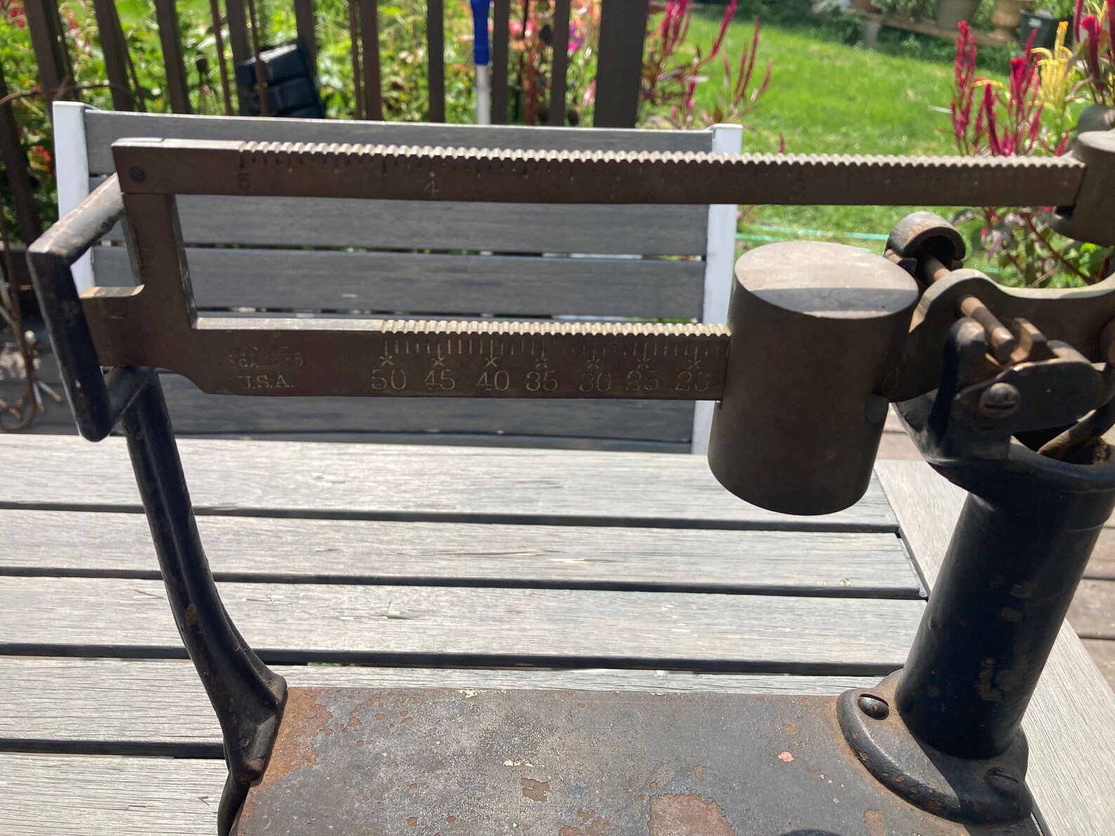 Antique Buffalo Scale Co Mercantile Store Hardware Counter Cast Iron ...