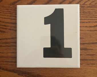 Vintage Swimming Pool Number 10 Ft Depth Curved Rim Ceramic Tile New ...