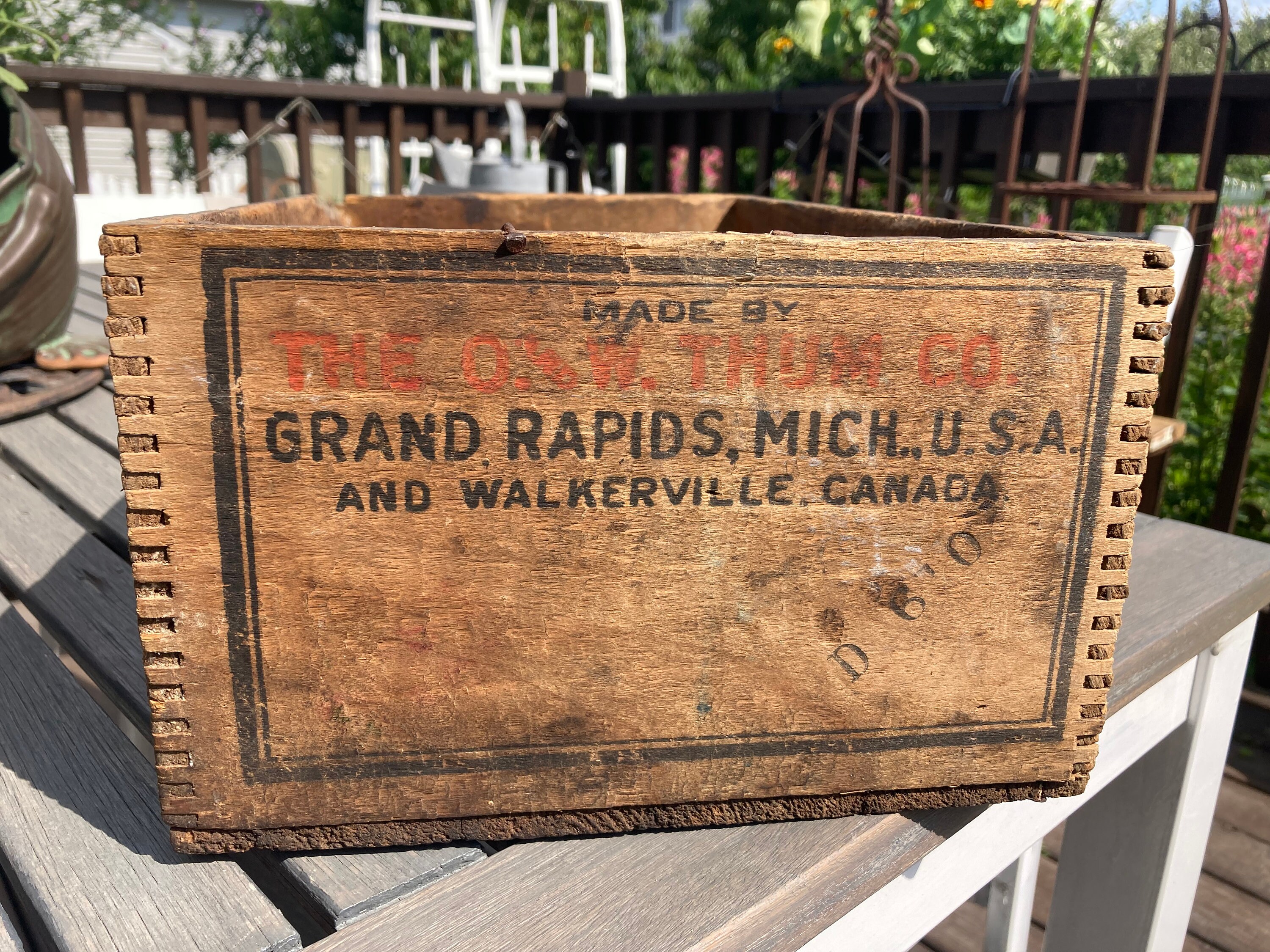 Antique Wood Crate Tanglefoot Sanitary Fly Insect Destroyer - Etsy