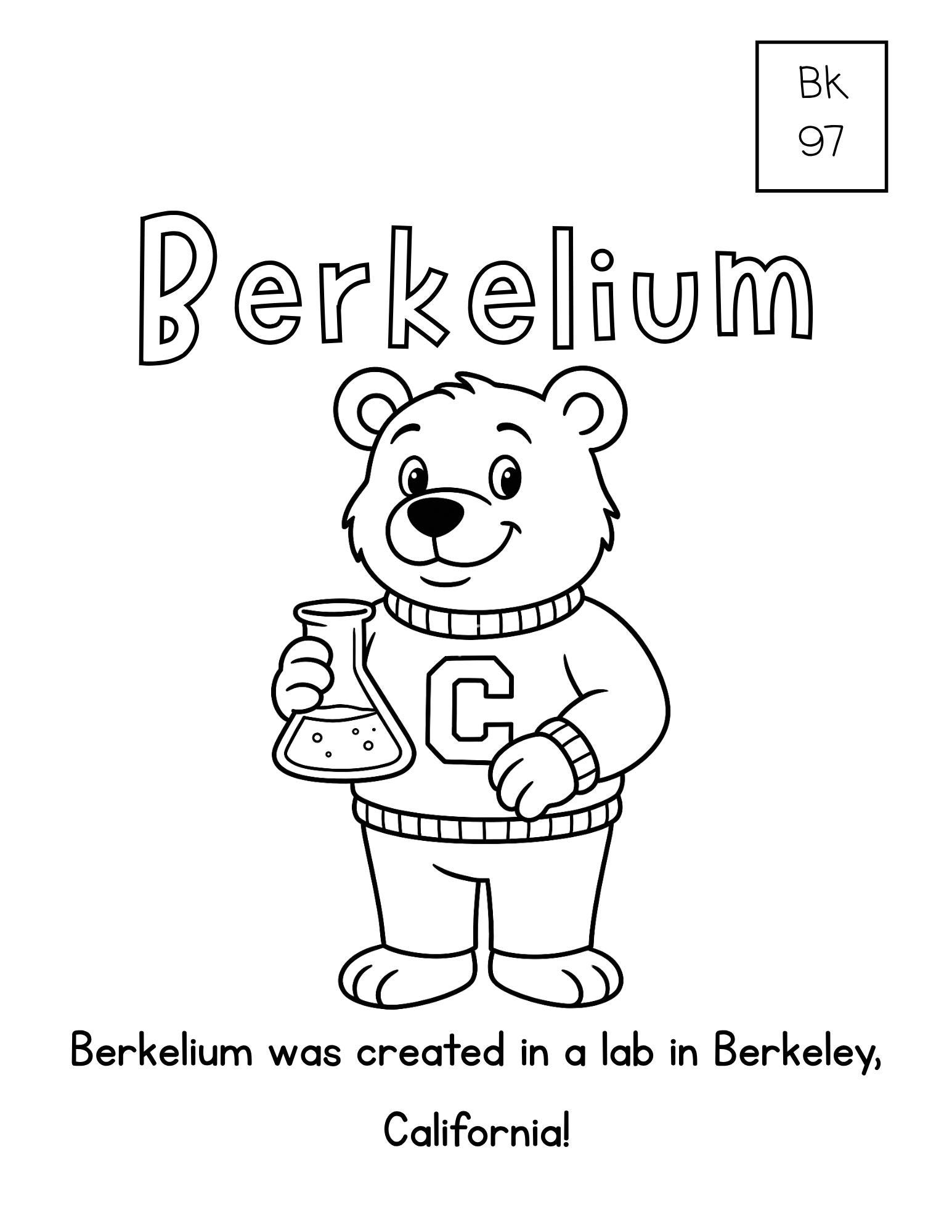 My First Periodic Table Coloring Book – Learn Chemistry Through ...