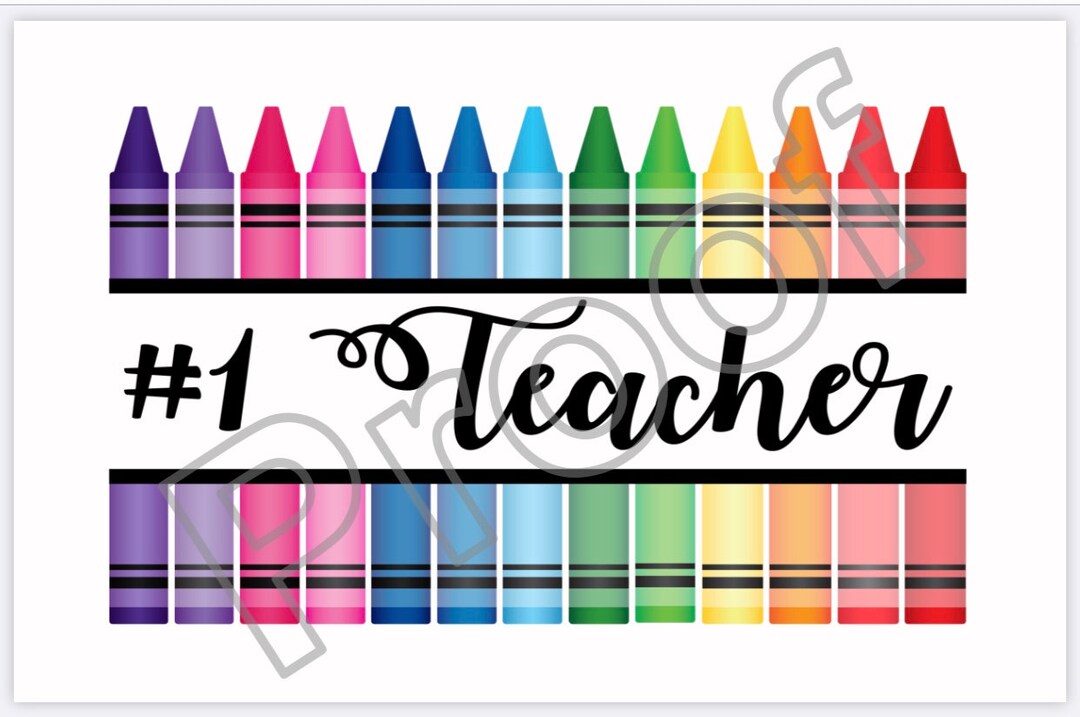 Number 1 Teacher Cards - Etsy
