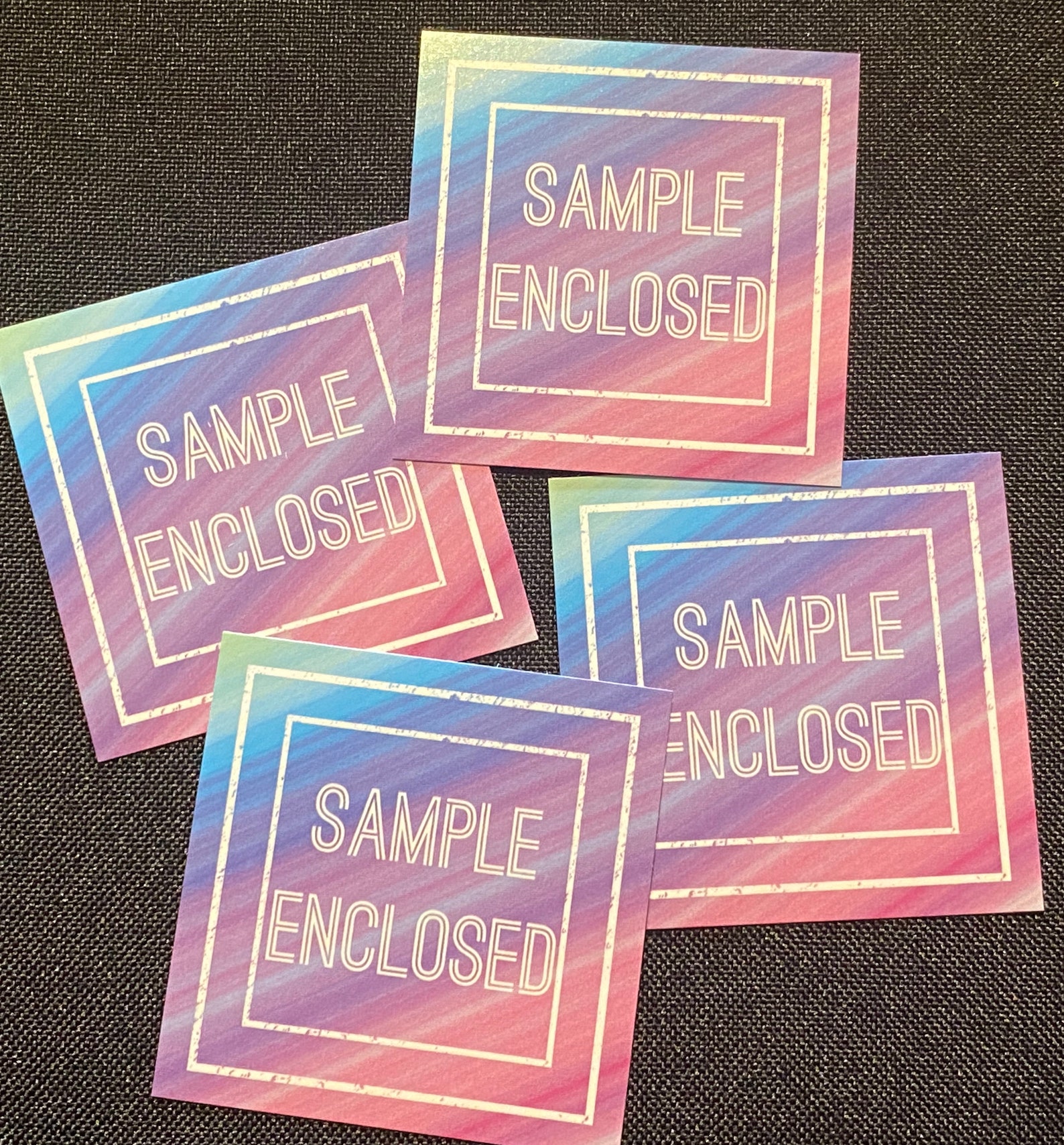 Sample Enclosed Stickers - Etsy