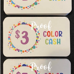 Color Cash - Etsy