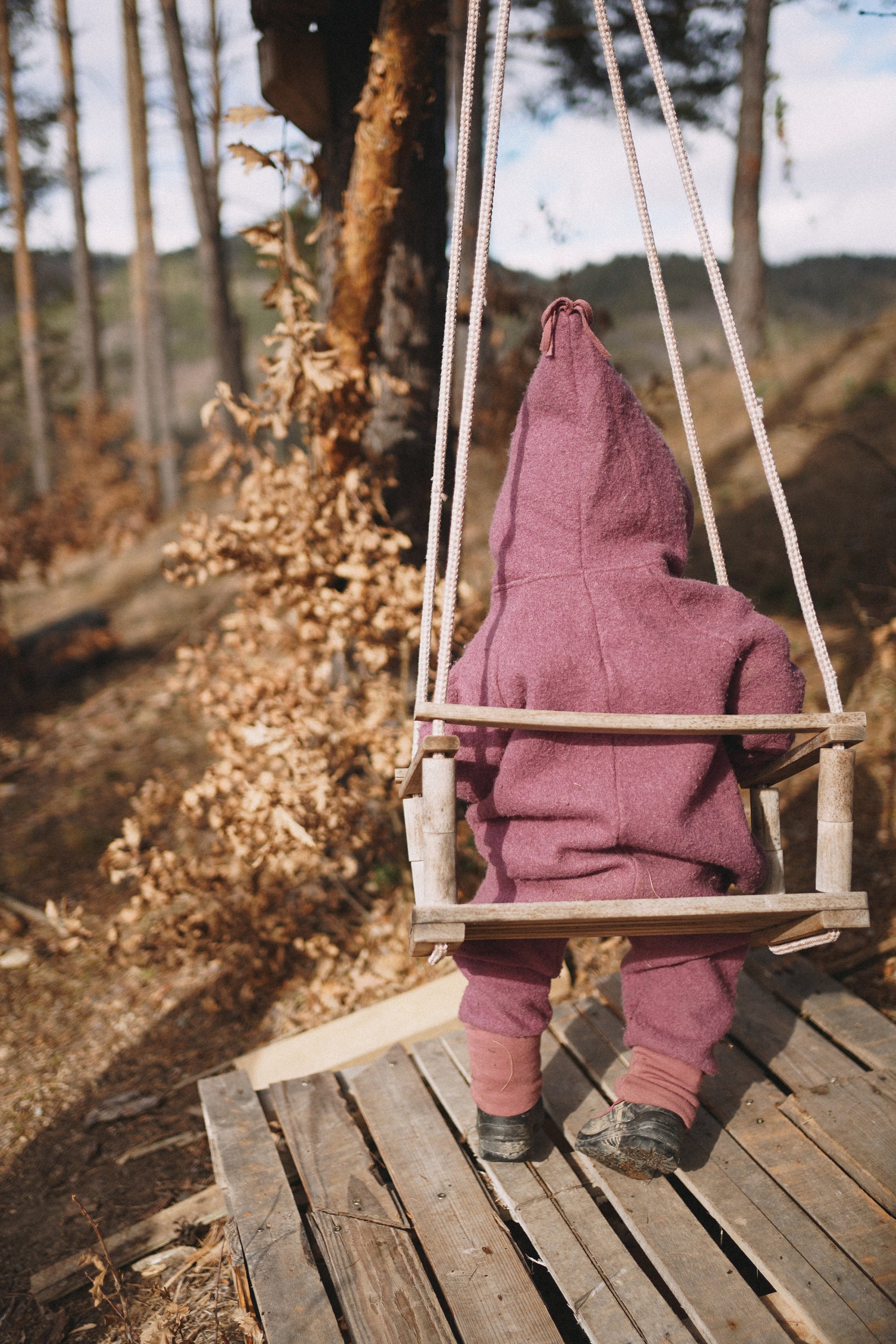 Thyme Wollwalk Overall With Dwarf Hood | "grow With Me" Walk Jumper ...