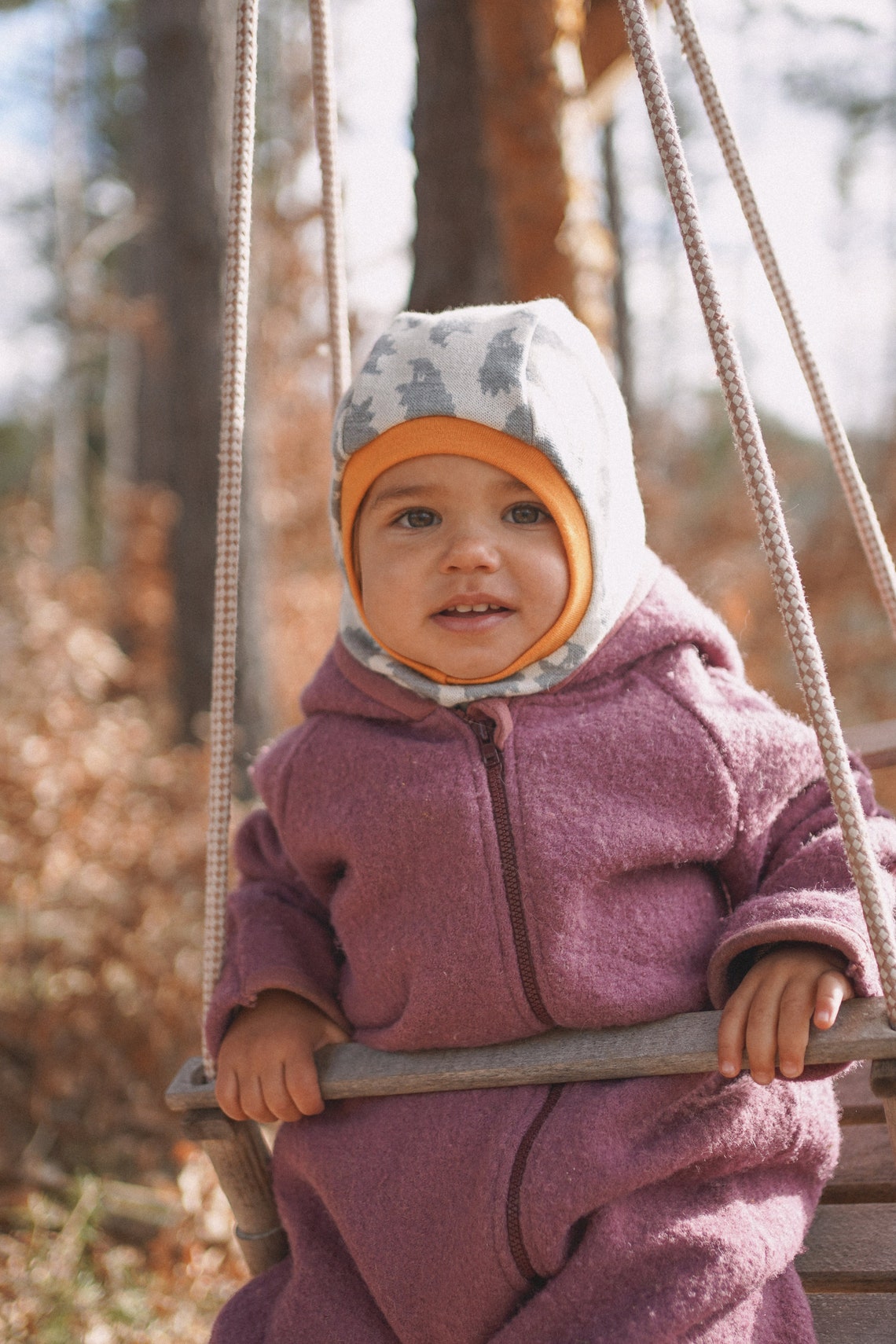 Thyme Wollwalk Overall With Dwarf Hood | "grow With Me" Walk Jumper ...