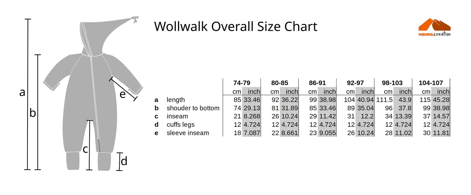 Thyme Wollwalk Overall With Dwarf Hood | "grow With Me" Walk Jumper ...