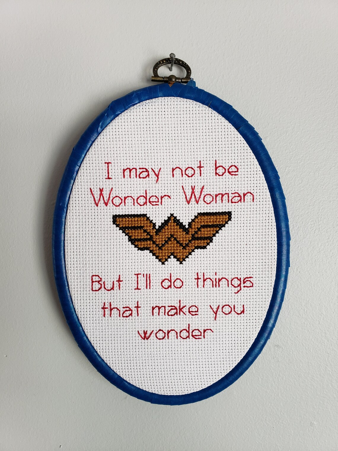 Wonder Woman Cross Stitch Pattern - PDF - Etsy
