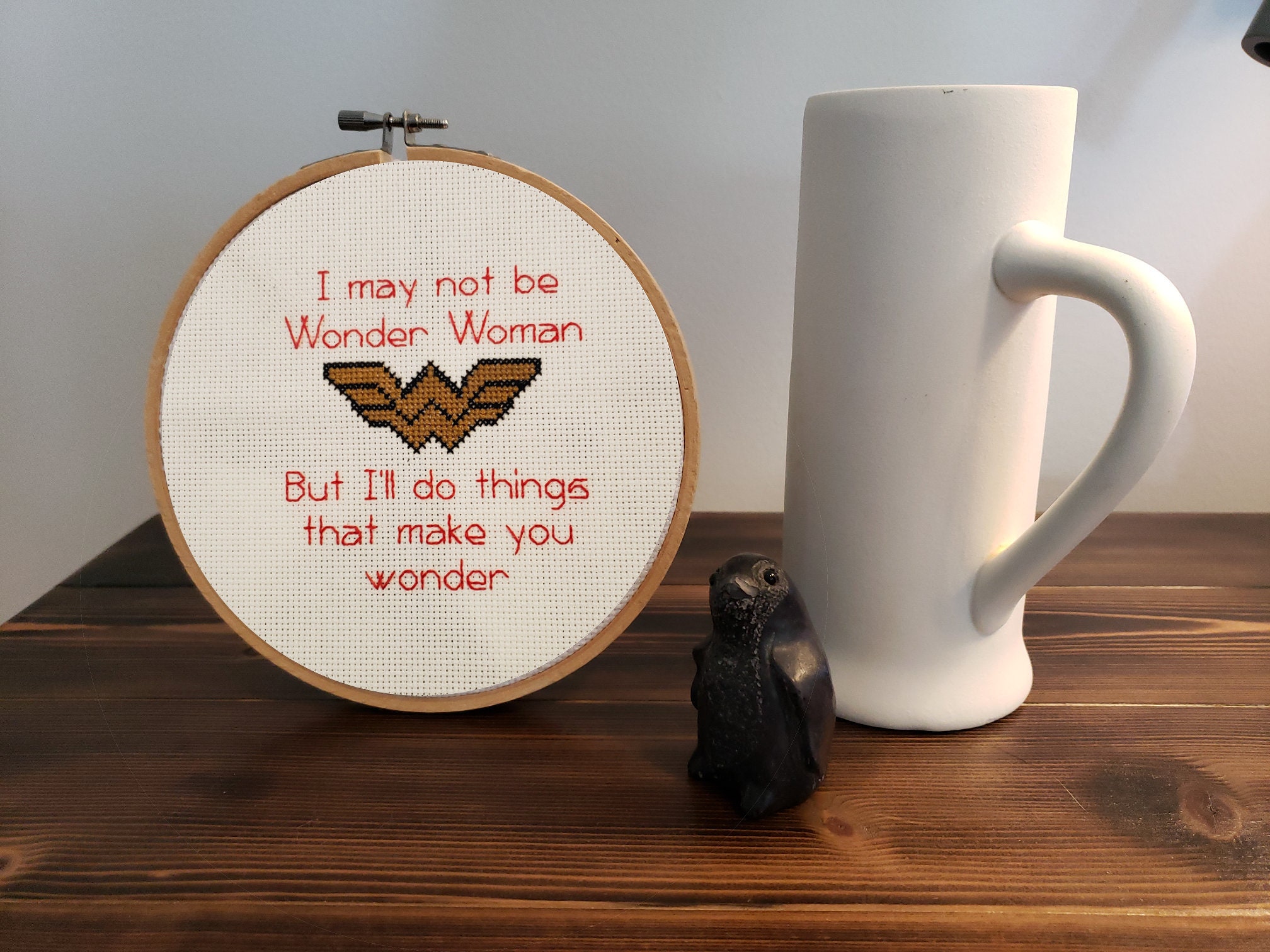 Wonder Woman Cross Stitch Pattern PDF | Etsy