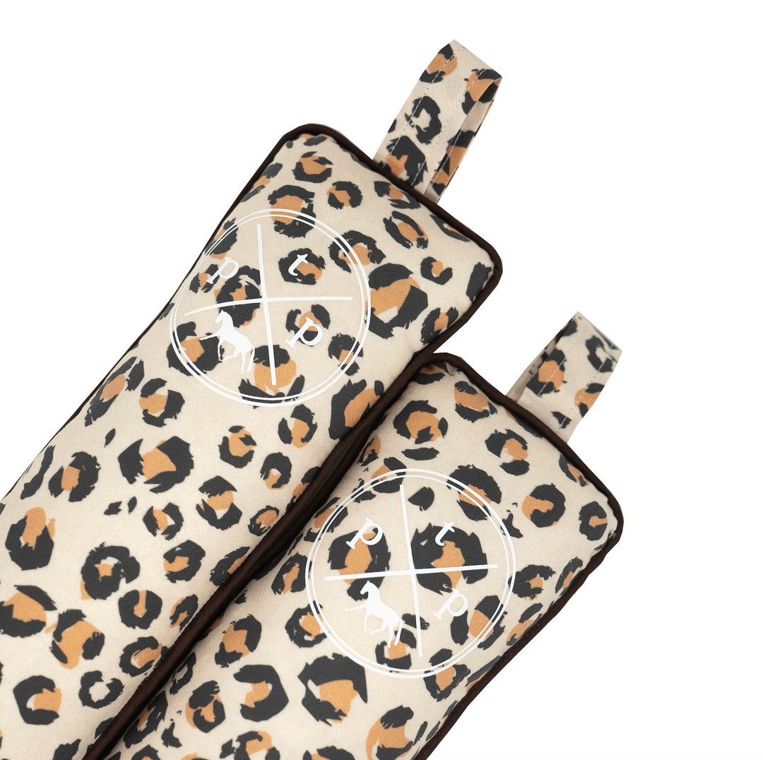 Leopard Boot Stuffer Boot Tree, Fabric Boot Tree, Equestrian Boot Tree ...