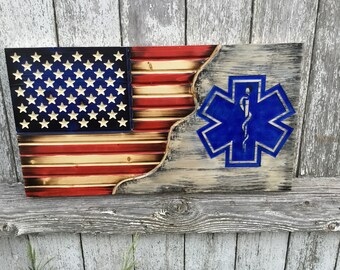 First responder flag | Etsy