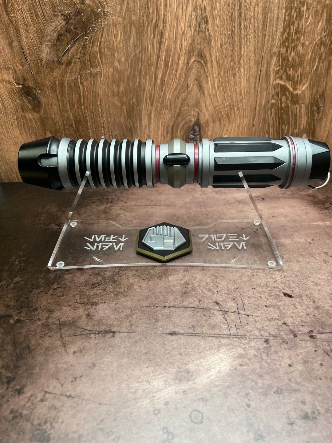 Acrylic Horizontal Lightsaber Display - Choose Symbol - Etsy