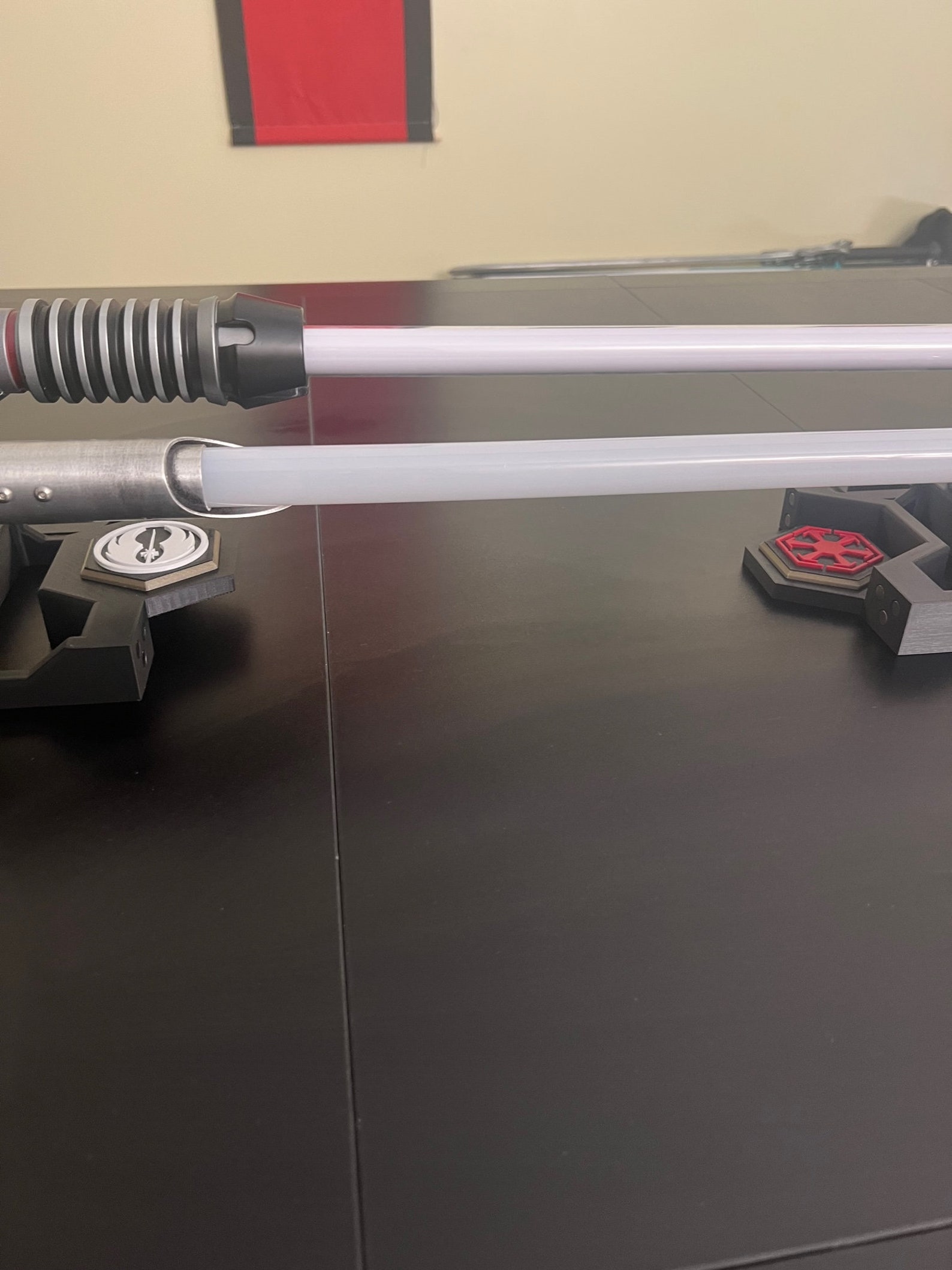 Split Lightsaber Stand Choose Your Symbol - Etsy