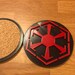 Star Wars Inspired Sith Coasters Set of 6 With Holder Choose - Etsy