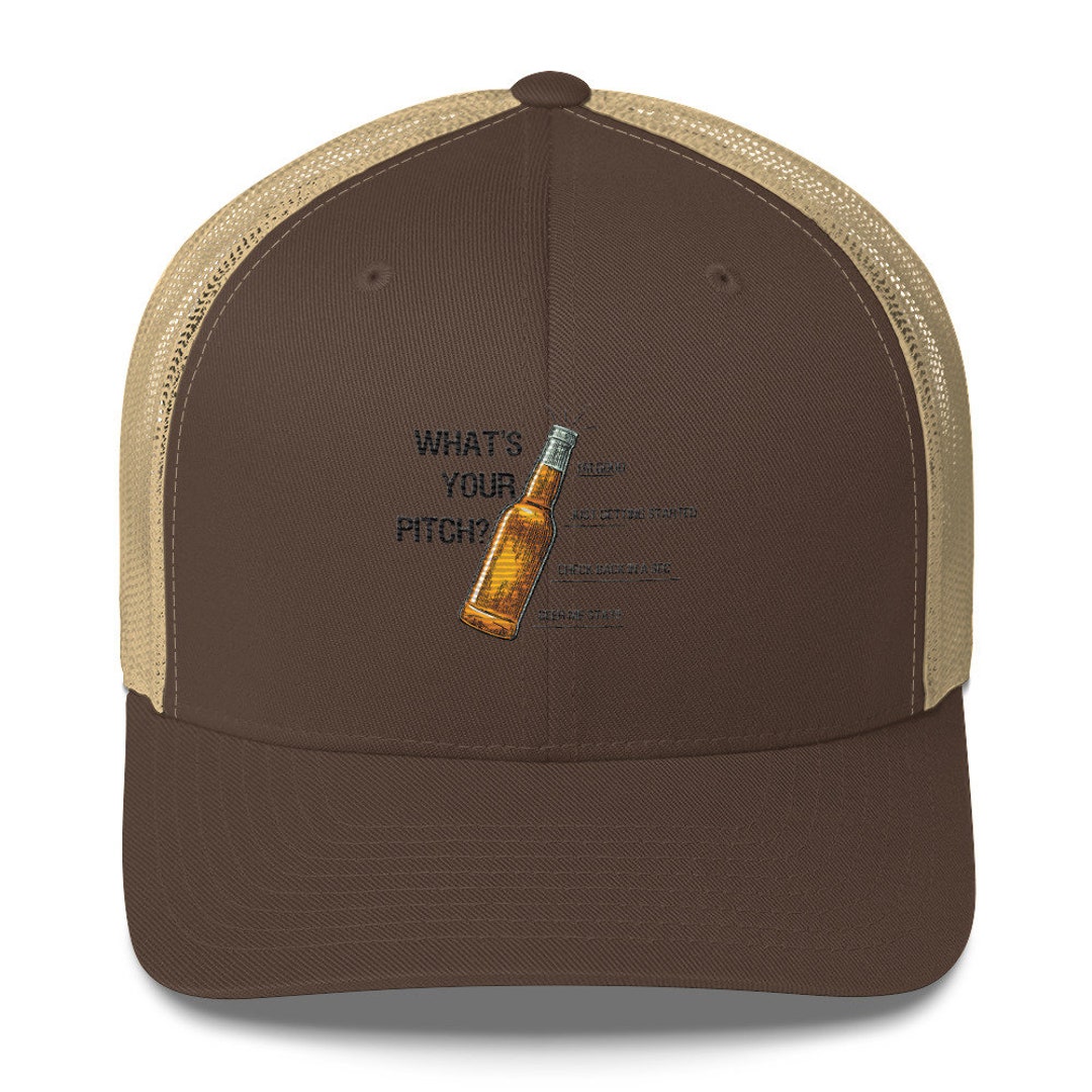 What's Your Pitch Pitch Meter Trucker Cap - Etsy