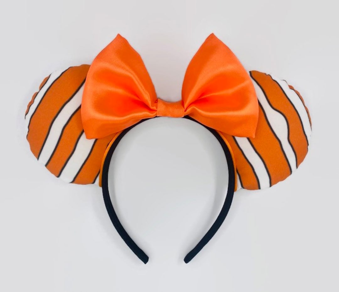 Nemo Mouse Ears Headband / Nemo Ears / Clownfish Ears - Etsy