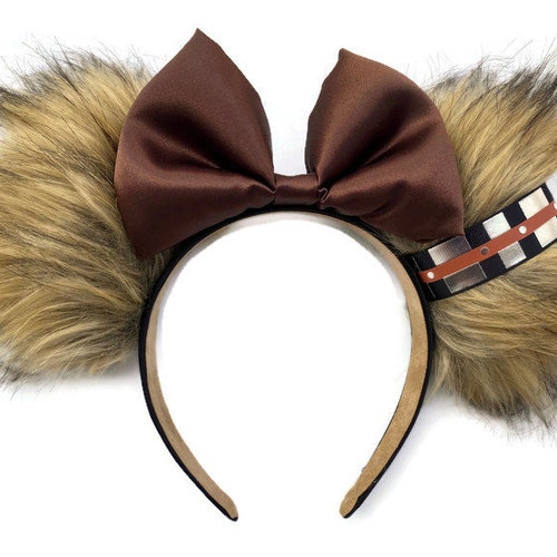 Wookie Chewbacca Star Wars Mouse Ears - Etsy