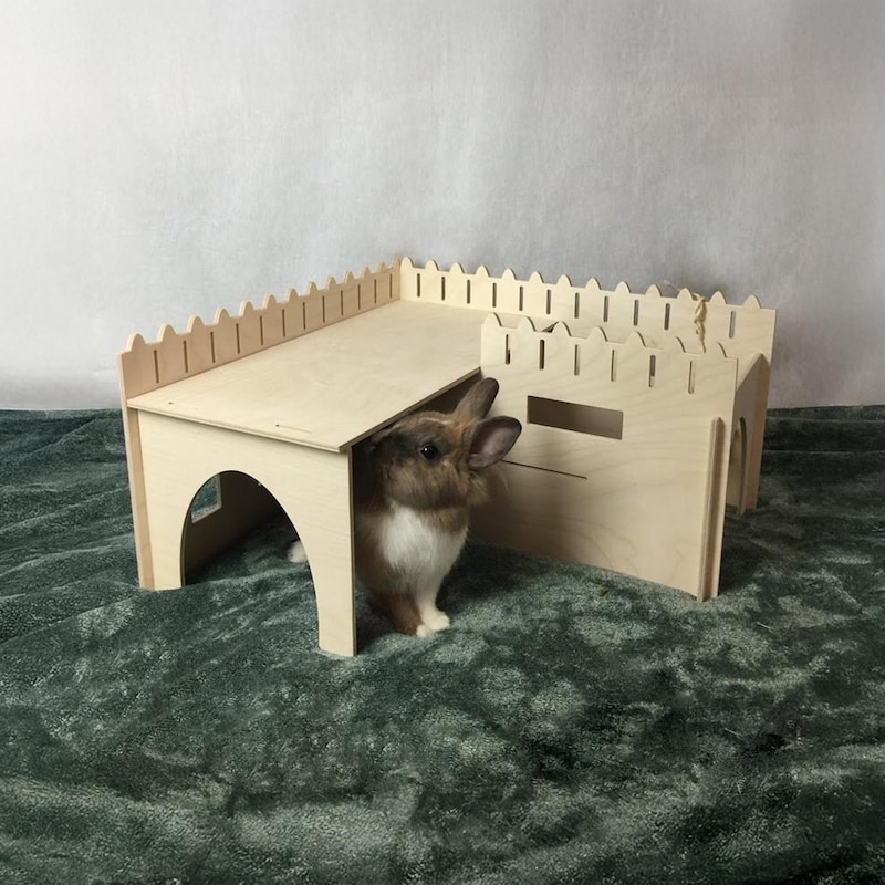 Rabbit Play House - Etsy