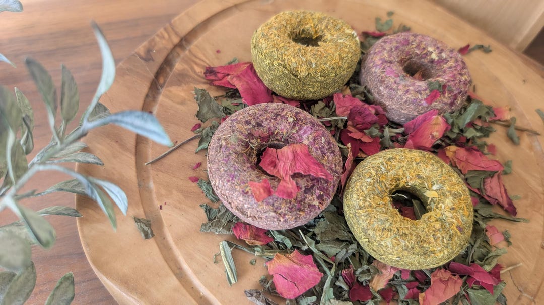 Natural Flavored 4 Pack Assorted Donuts, 100 % Organic, Healthy ...