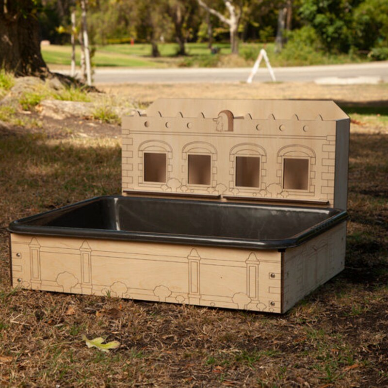 Rabbit Litter Box Hay Feeder - Etsy