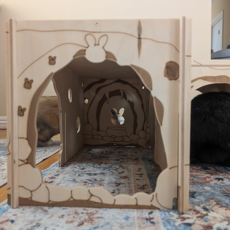 Rabbit Tunnel - Etsy