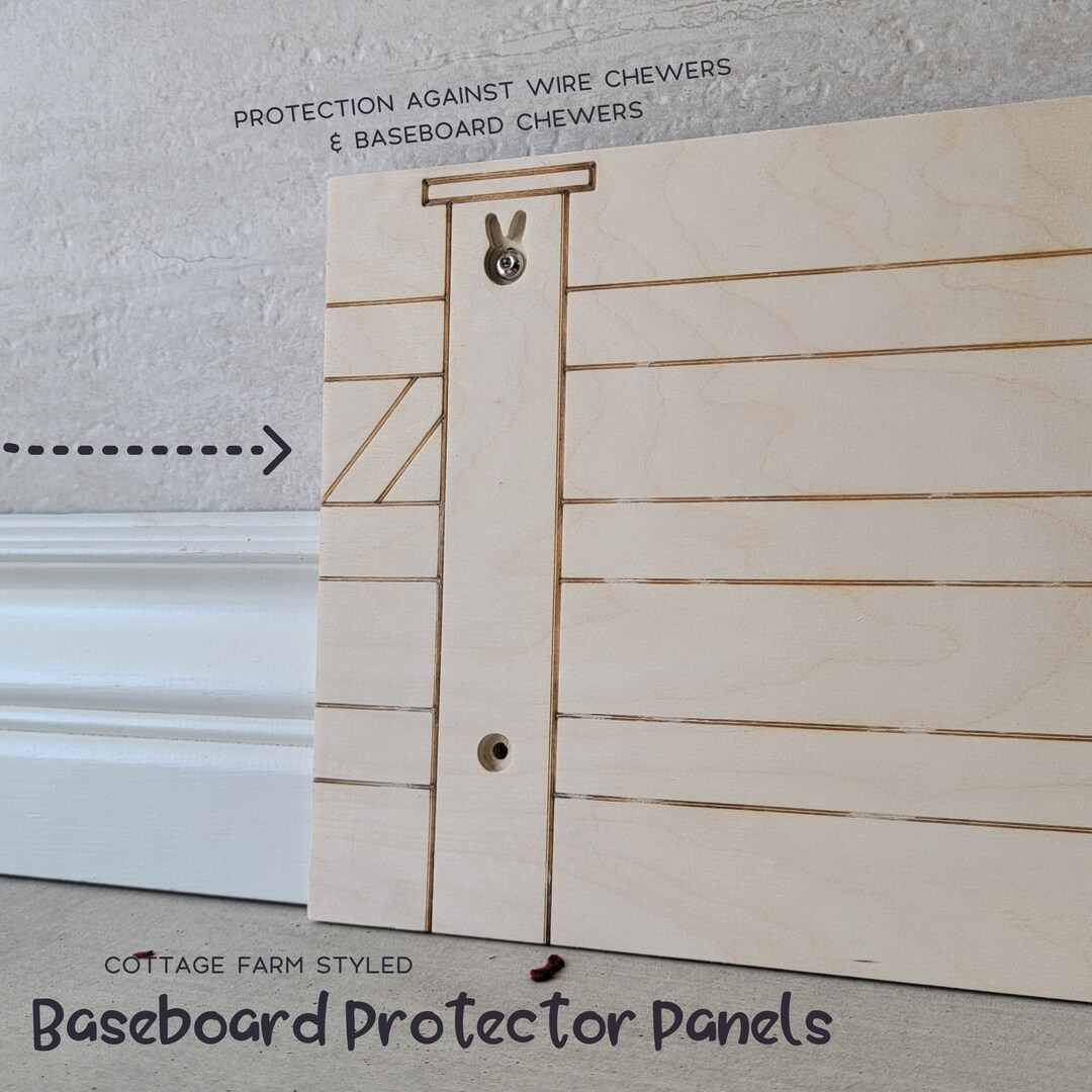 Baseboard Protector Panel- Small Animal Enclosure Protection - Etsy