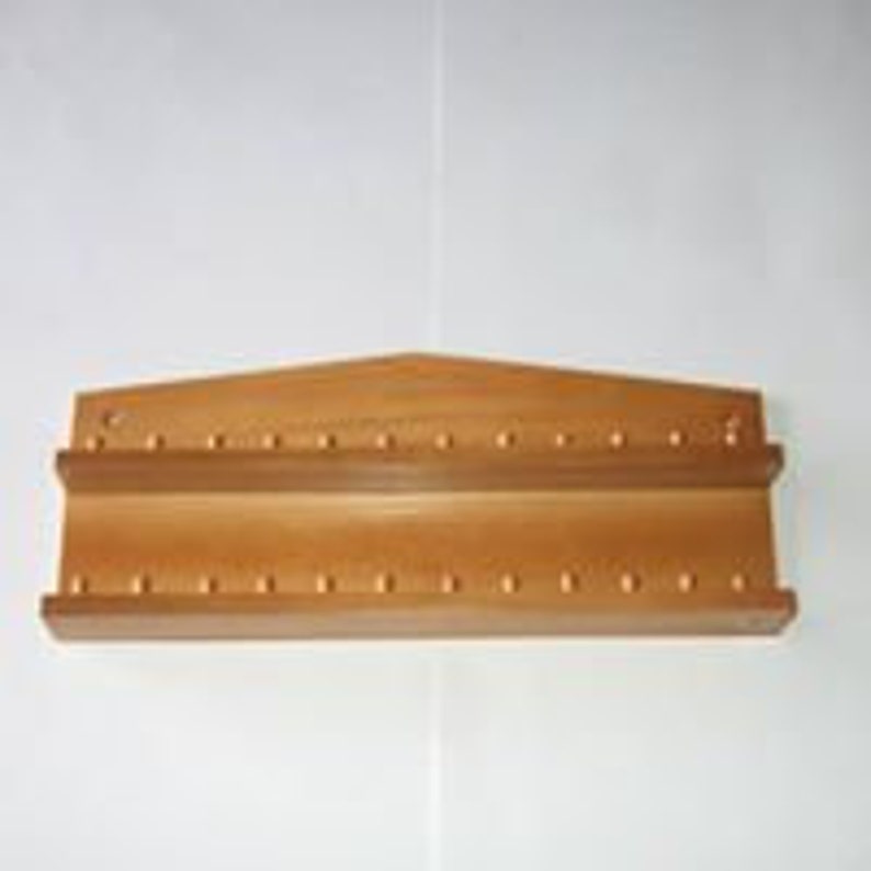 24pc Wooden Thimble Display Rack Pine Finish - Etsy UK