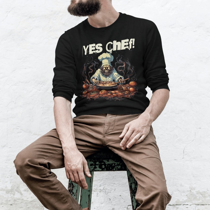 HALLOWEEN POTLUCK, Yes Chef -master Chef Wearing Hats Cooking Spooky ...