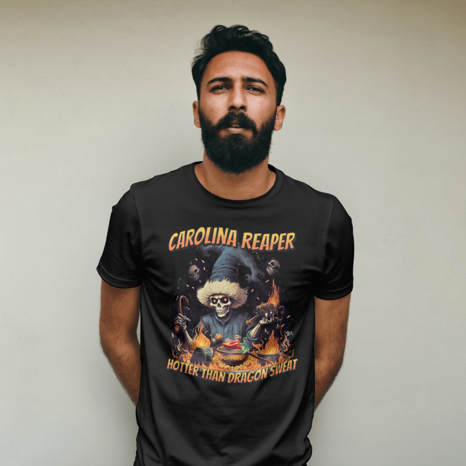 HALLOWEEN POTLUCK, Carolina Reaper, Hotter Than Dragon Sweat Master ...