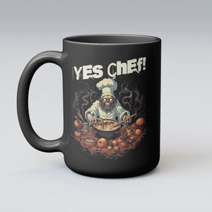 HALLOWEEN POTLUCK, Yes Chef -master Chef Wearing Hats Cooking Spooky ...