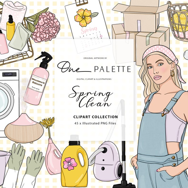 Spring Clip Art - Etsy