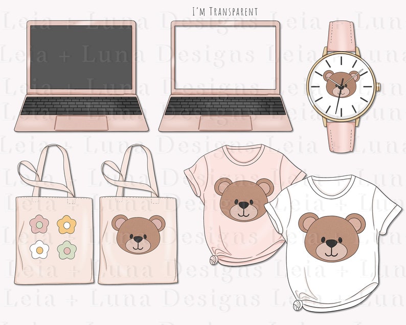 Bear Cafe Coffee Shop Brunch Fashion Girl Clip Art Cute Coffee - Etsy
