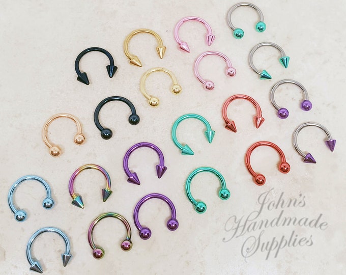 Rainbow Opal Nose Hoop - Gold Filled Nose Ring - Thin Helix Hoop - Nose ...