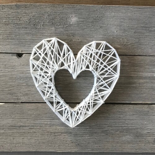 DIY HEART String Art Kit Do It Yourself Heart Sign - Etsy