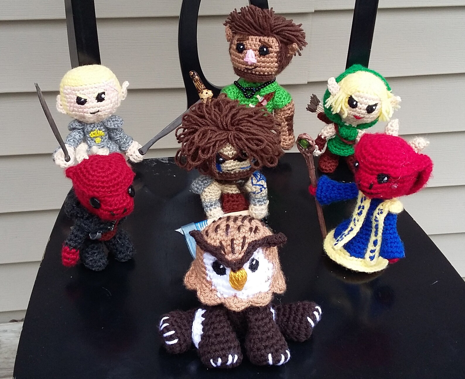 Custom Gaming Character Crochet Plushies Your Favorite TTRPG Characters ...