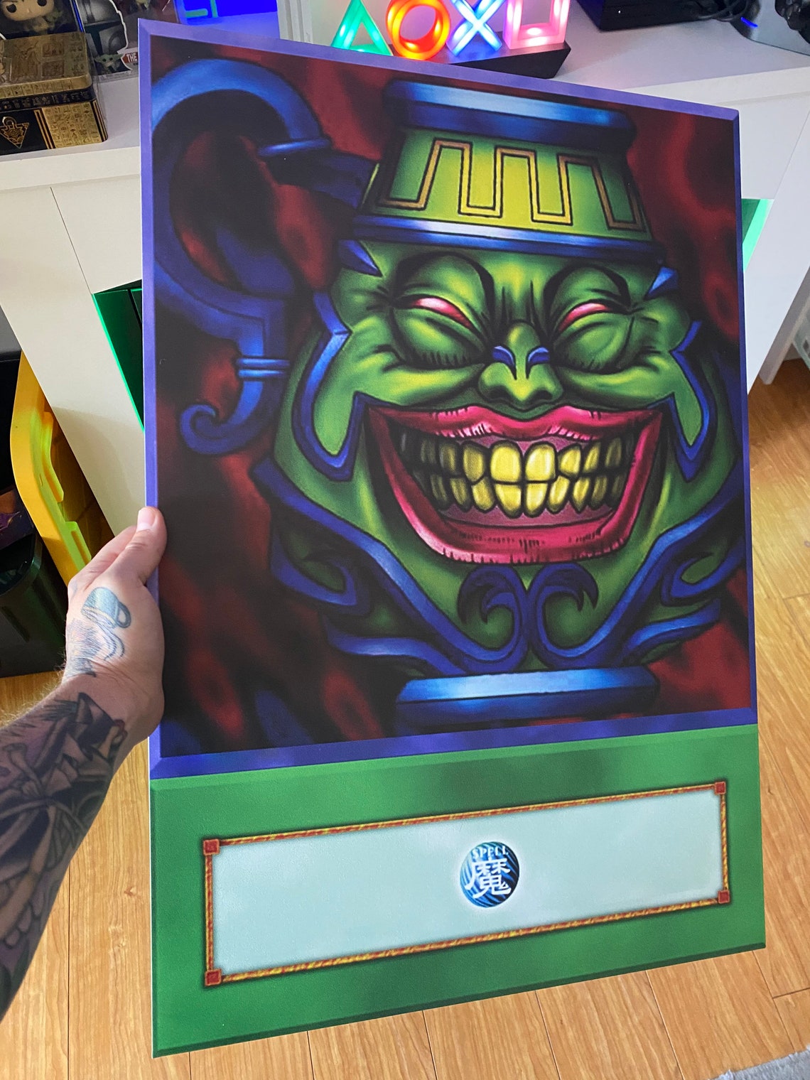 Jumbo Pot Of Greed Yugioh Card | Etsy