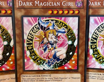 Dark Magician Girl Jumbo Yugioh Card MFC-000 1st Edition | Etsy