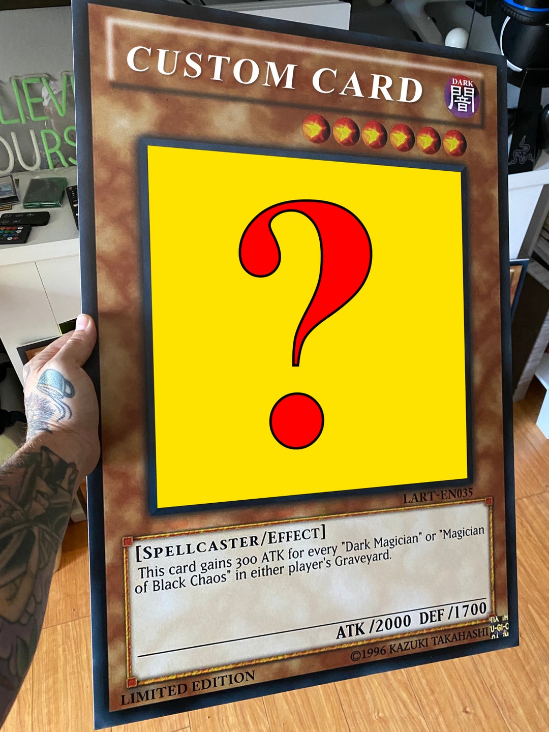 Custom Jumbo Cards! We Can Print Most TCG Cards,pokémon, Yu-gi-oh, MTG ...
