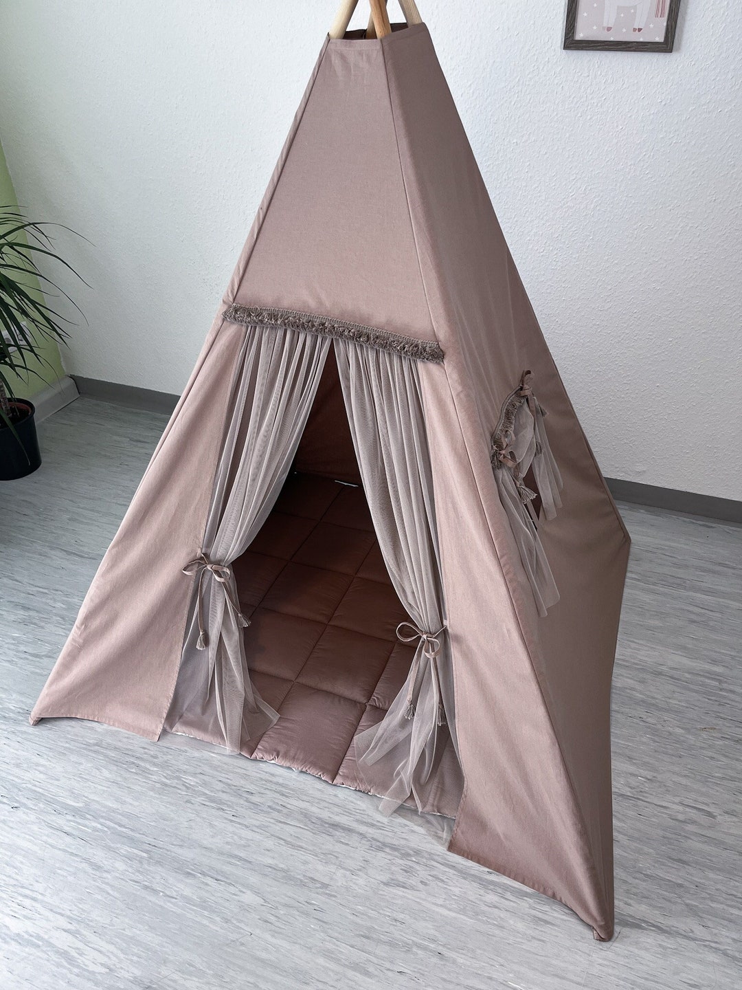 Teepee ,snail, Kids Tipi, Indian Tee Pee, Childrens Teepee, Playtent ...