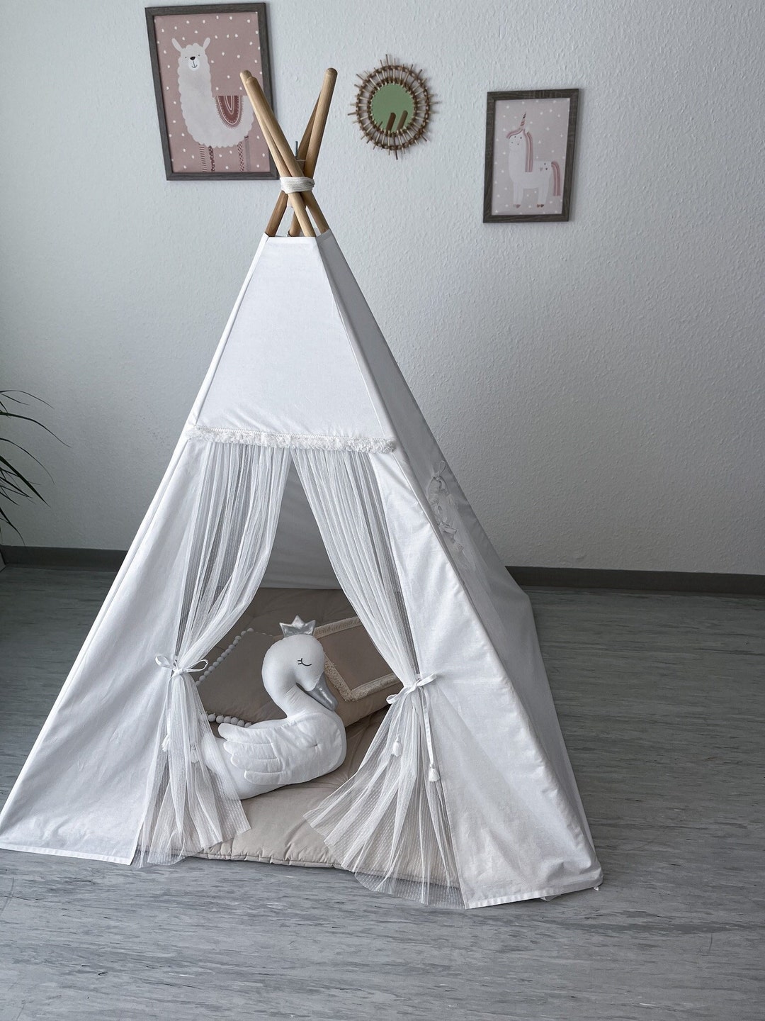 Teepee ,snail, Kids Tipi, Indian Tee Pee, Childrens Teepee, Playtent ...
