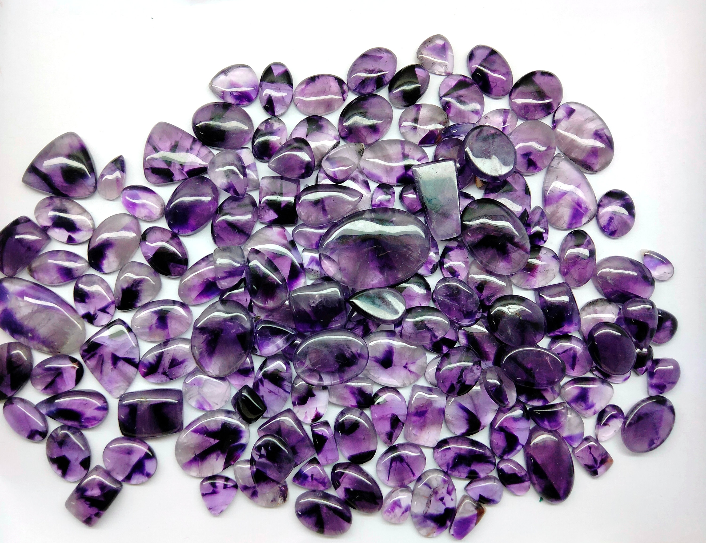 Amethyst Cabochon Wholesale Amethyst Crystal AAA Quality | Etsy