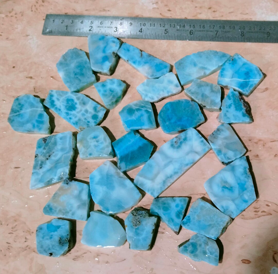 Larimar, Dominican Larimar, Larimar Stone, Larimar Crystal Slabs ...