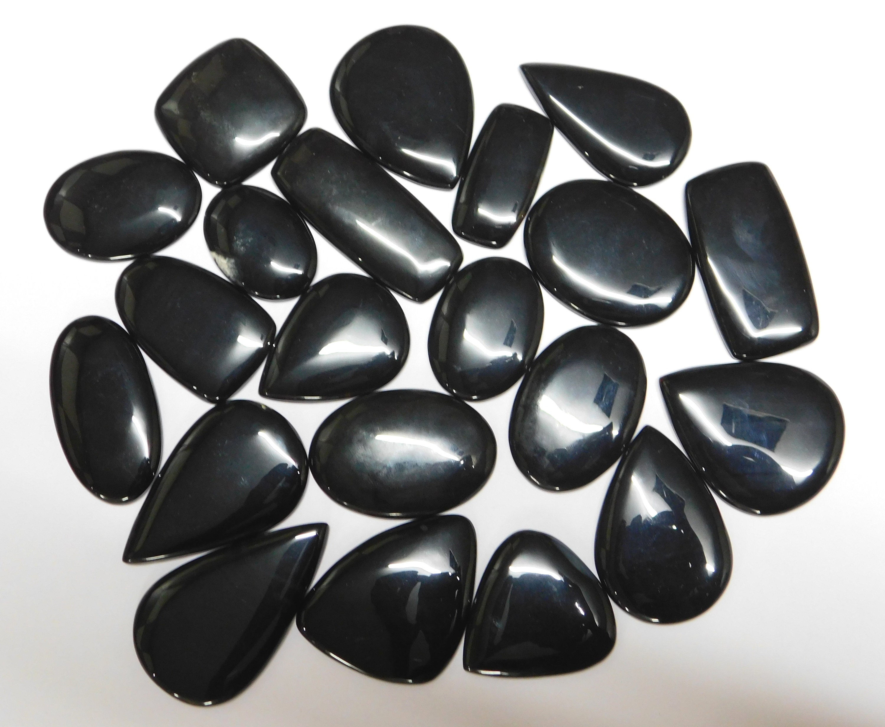 Black Onyx Natural Black Onyx Cabochon Black Onyx Loose | Etsy