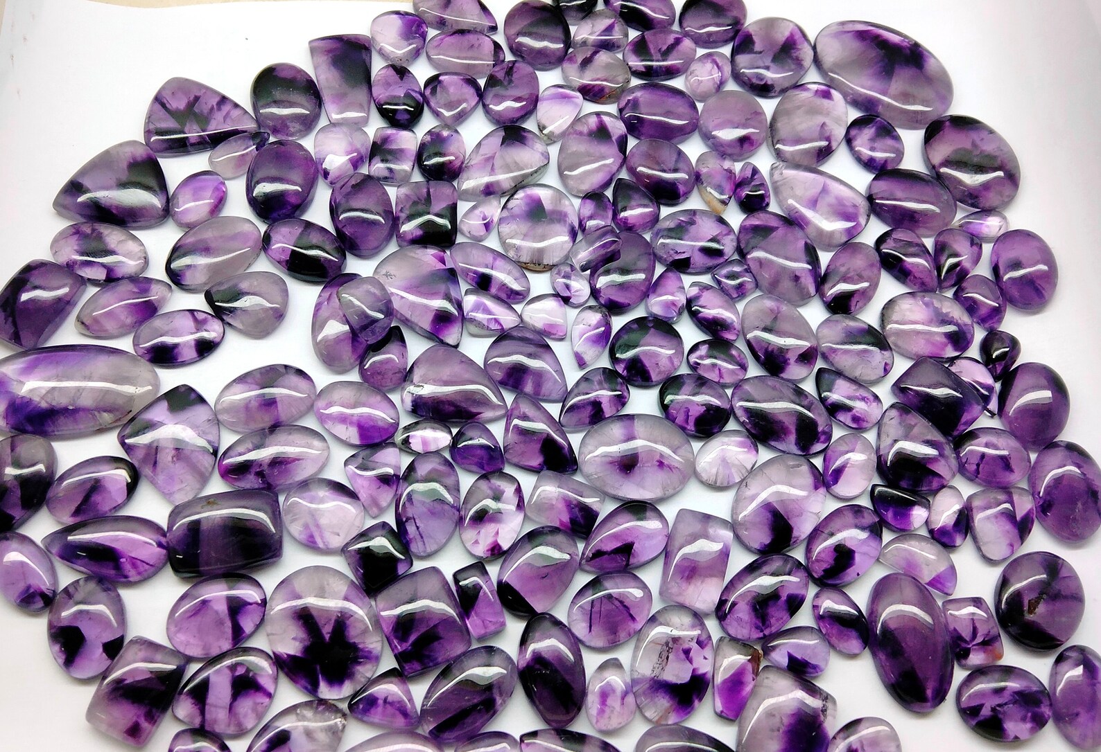 Amethyst Cabochon Wholesale Amethyst Crystal AAA Quality - Etsy