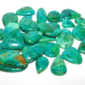 Chrysocolla, Green Chrysocolla, Chrysocolla Loose Stone, Natural ...