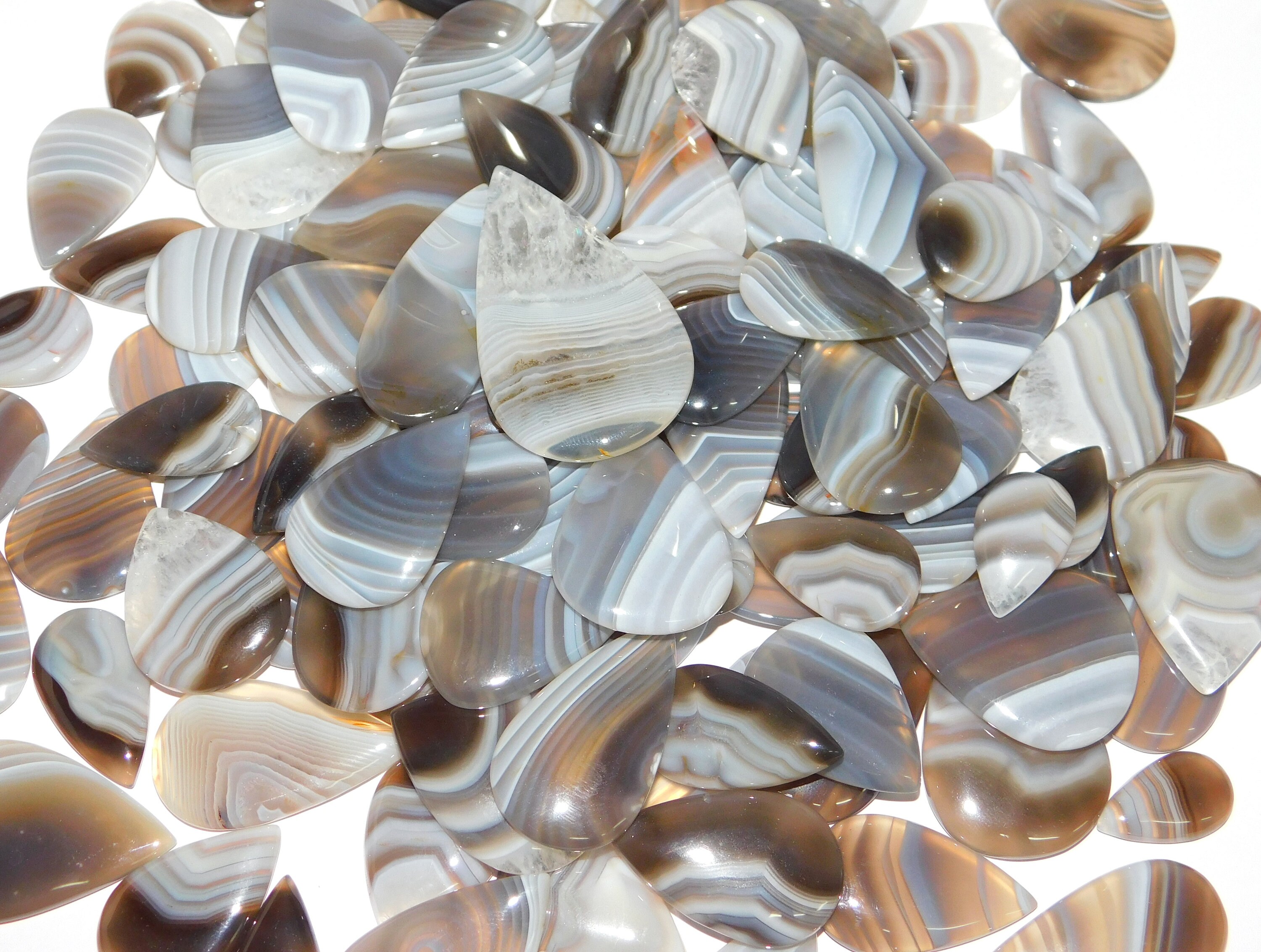 Botswana Agate. Botswana Stone Cabochon Botswana Agate | Etsy