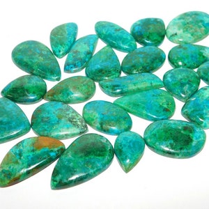 Chrysocolla, Green Chrysocolla, Chrysocolla Loose Stone, Natural ...