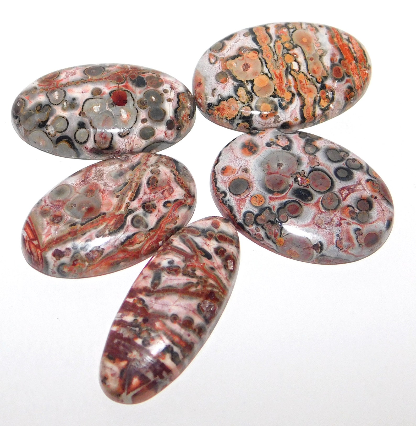 Best Quality Leopard Skin Jasper Cabochon Leopard Skin Loose | Etsy