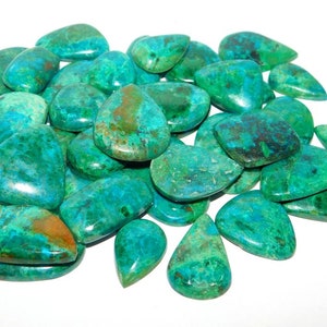 Chrysocolla, Green Chrysocolla, Chrysocolla Loose Stone, Natural ...